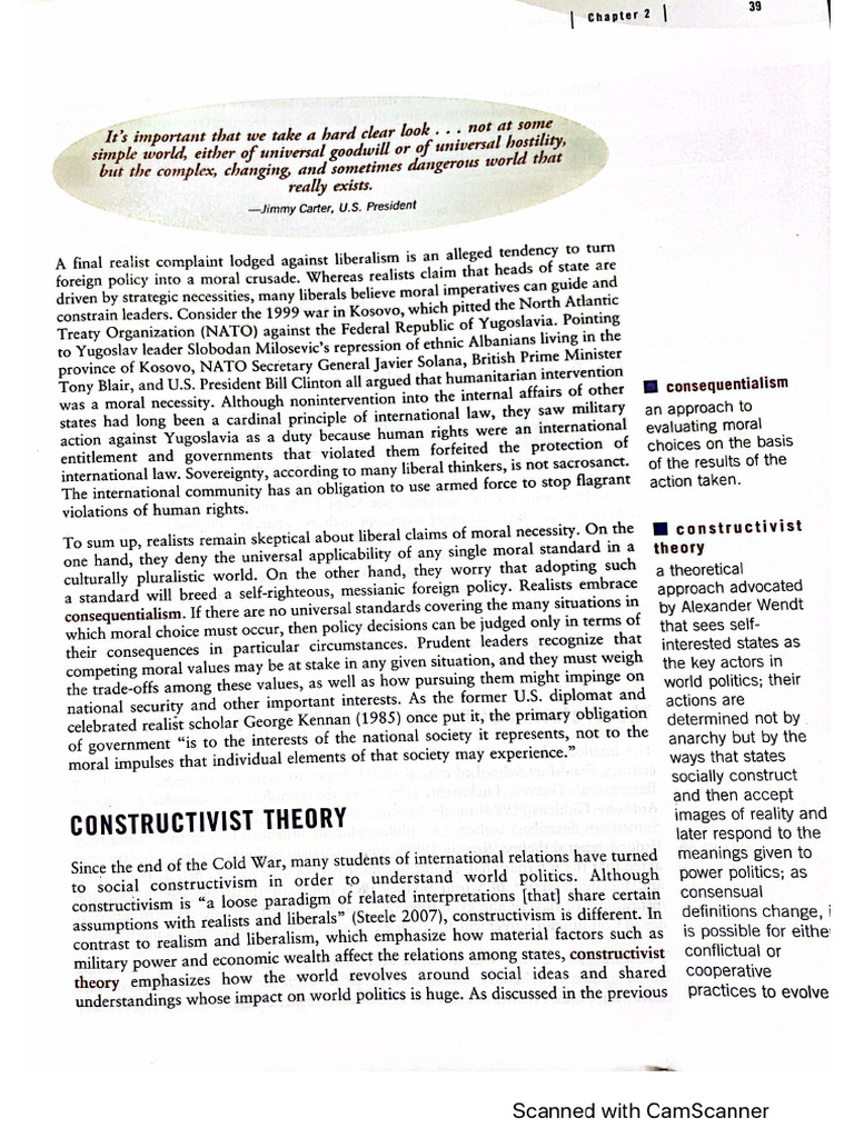 Constructivism in Ir | PDF