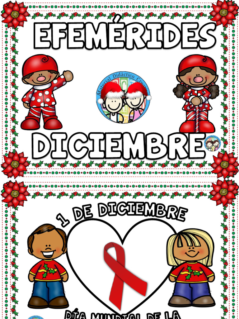 ??Efemerides Diciembre Color | PDF
