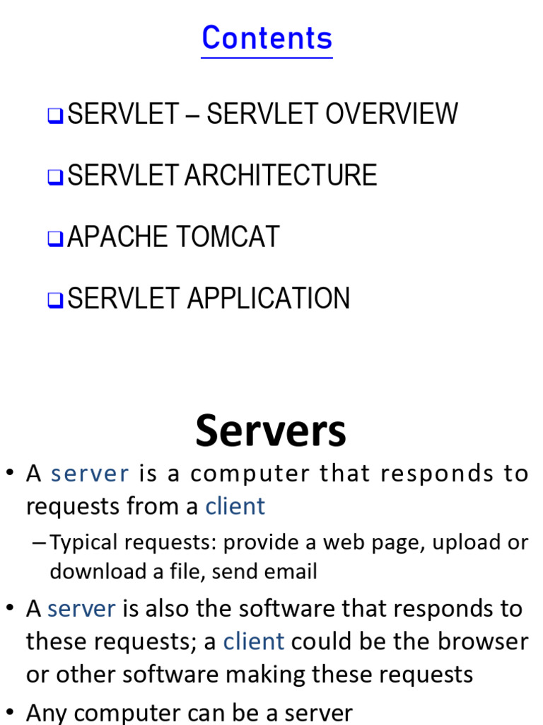 5-1-Servlet Notes | PDF | Http Cookie | Web Server
