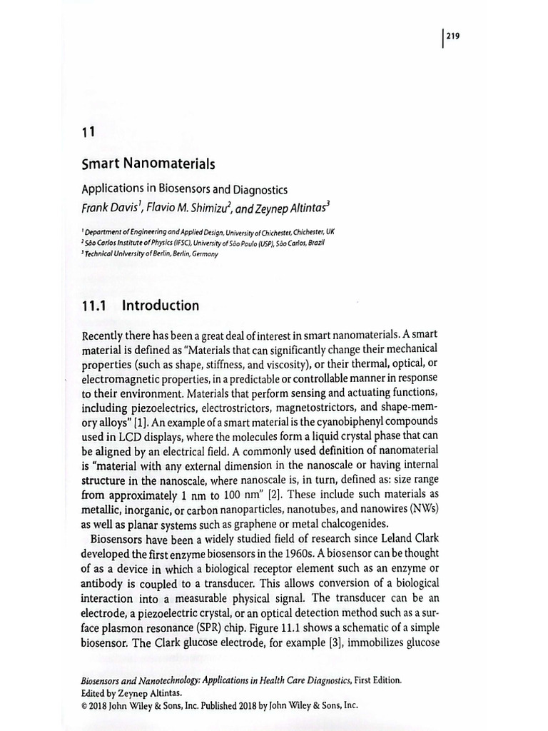 Smart Nanomaterials | PDF