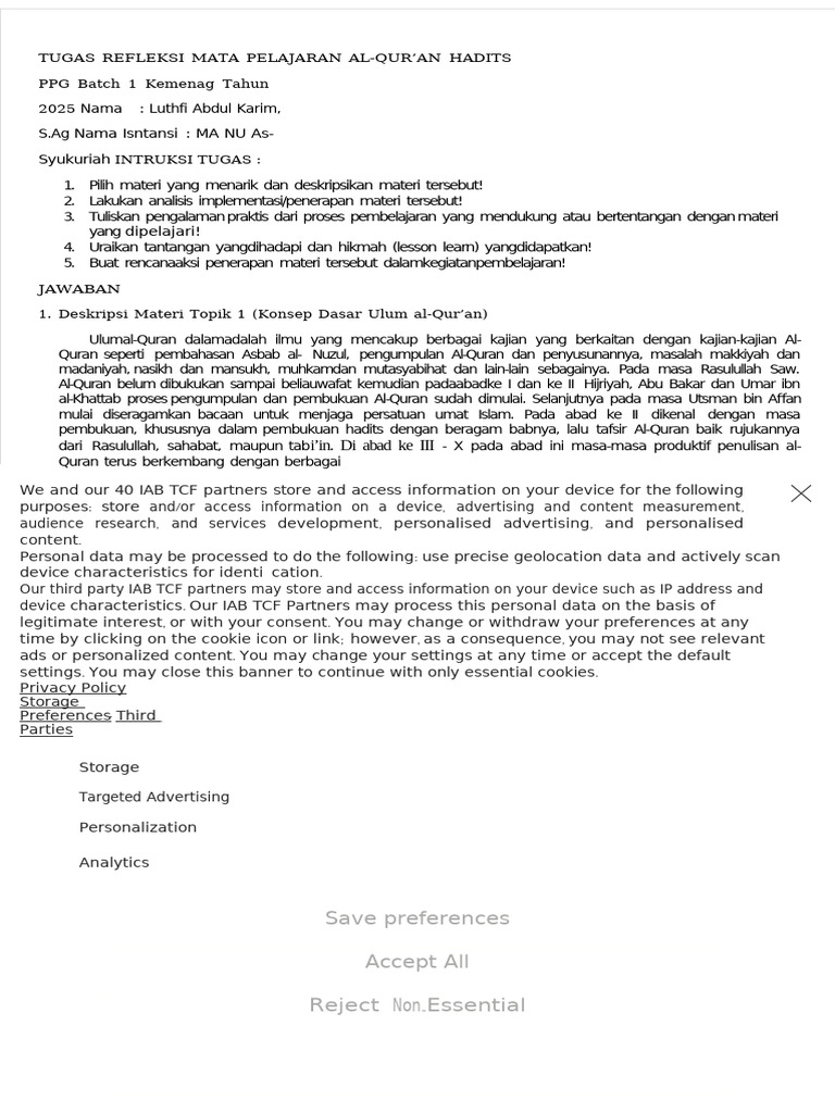 PDF P Classtruncatedtext Module Lineclamped 85ulhh Style Max Lines5tugas Refleksi Modul ...