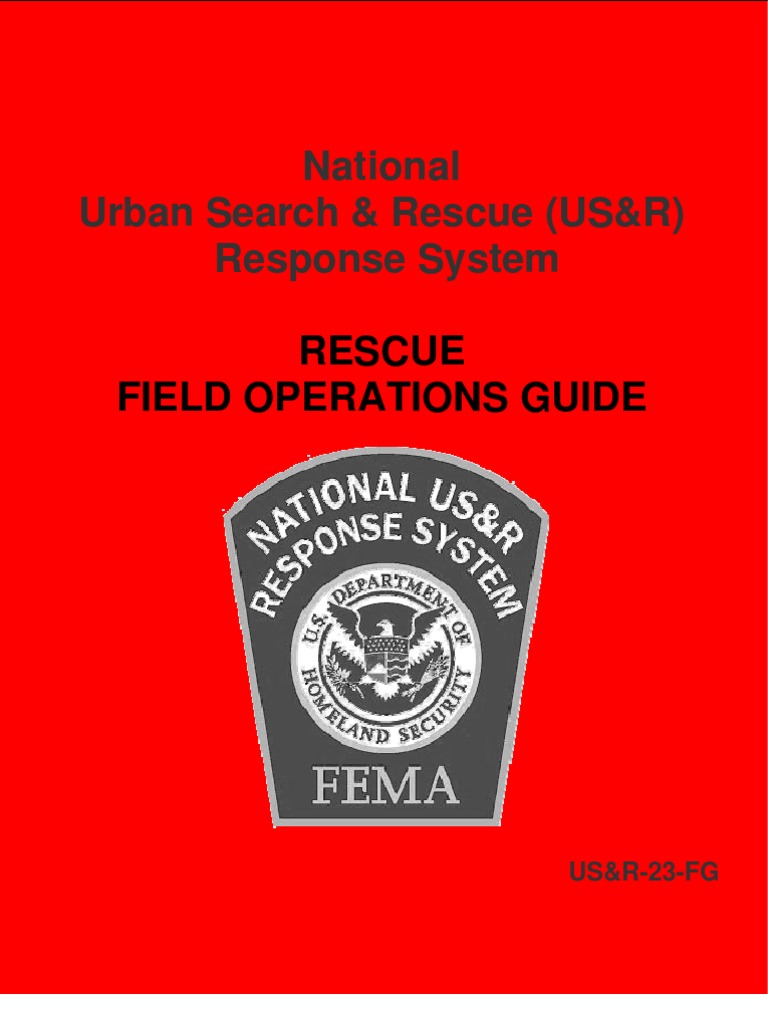 Rescue Field Operations Guide | PDF | Emergency Management | Federal ...
