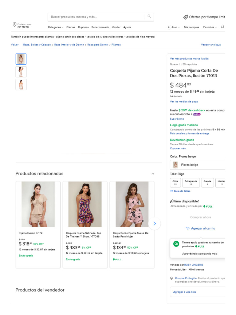 Coqueta Pijama Corta | PDF | Moda | Ropa