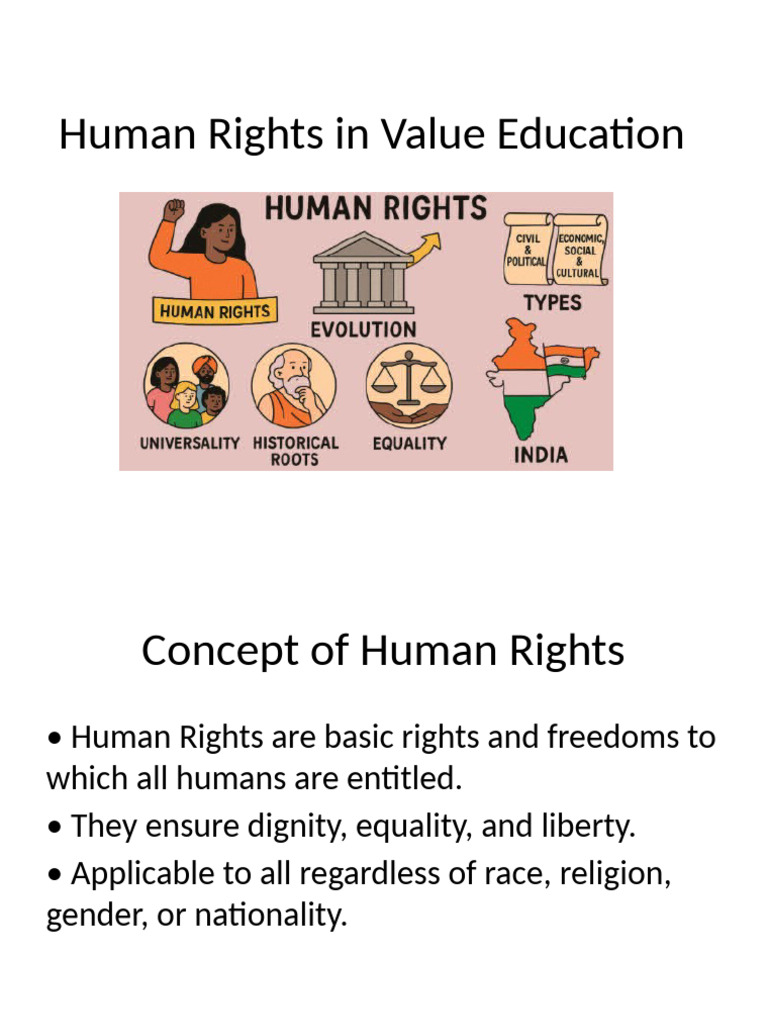 5.1 Human Rights Value Education | PDF