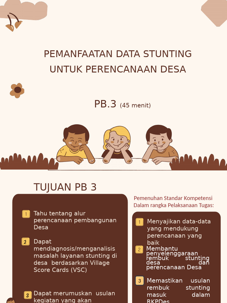 Data Stunting untuk Perencanaan Desa | PDF