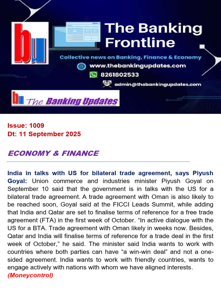 The Banking Frontline | PDF | Reserve Bank Of India | Bonds (Finance)