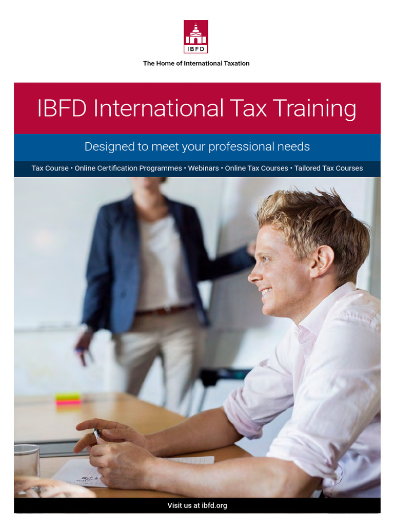 International Tax Online Courses & Training | PDF | Taxes | Value Added Tax