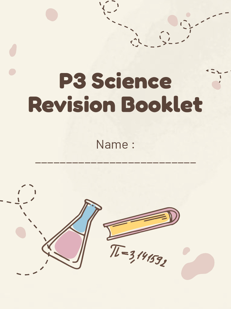 p3 Science Revision Booklet | PDF | Magnet | Magnetism