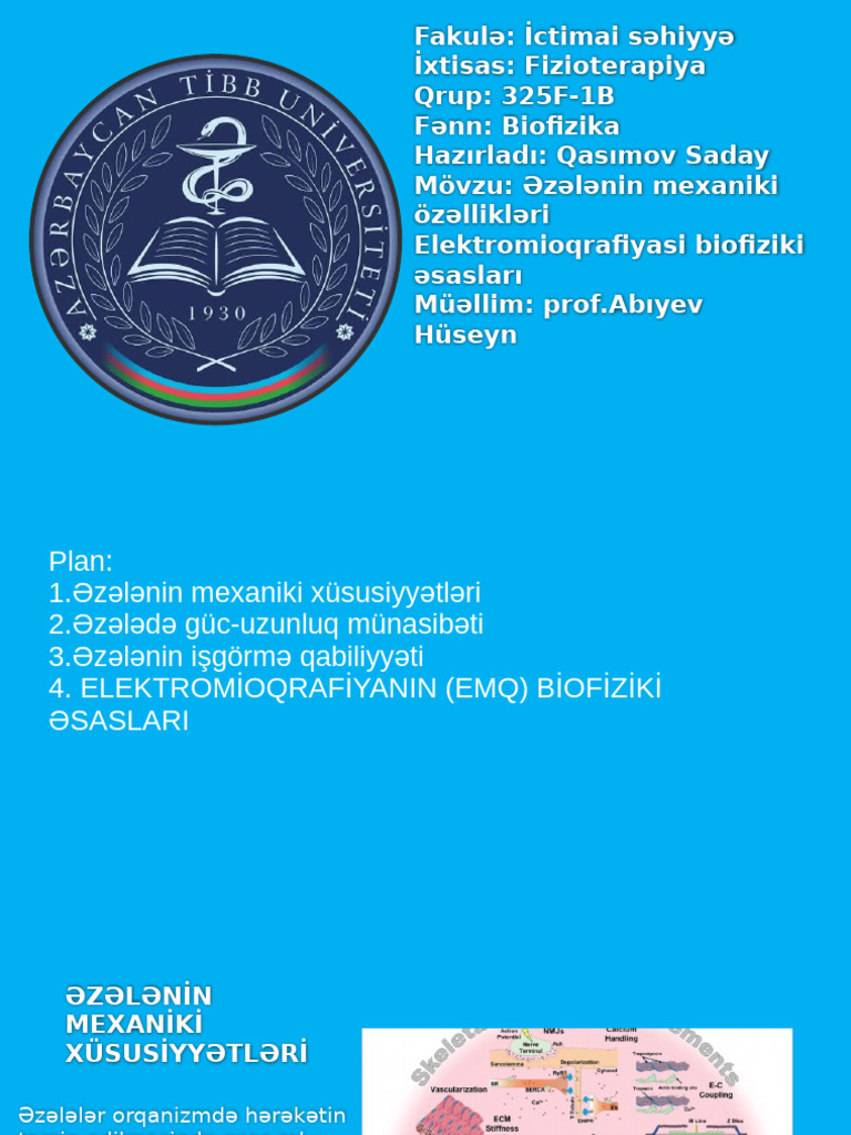 Bİofizika Saday | PDF