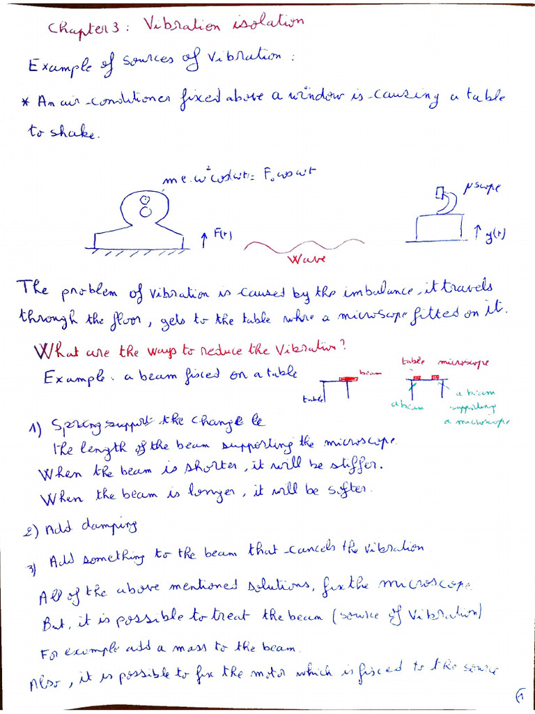 Chapter 3 - Vibration Isolation | PDF