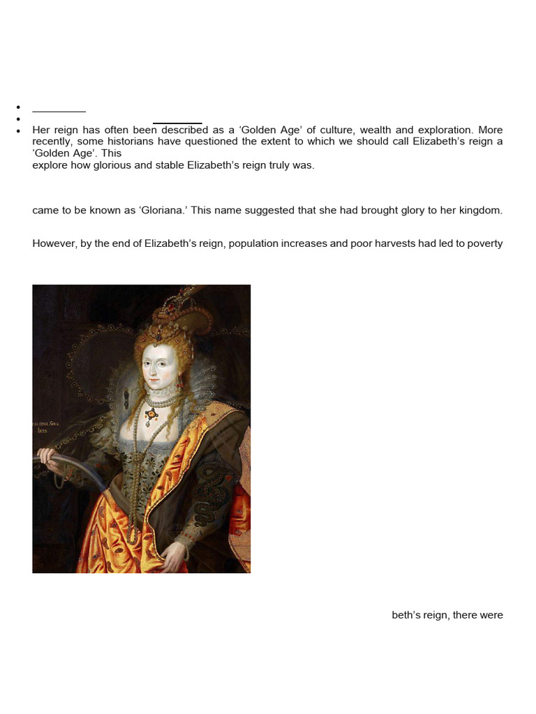 Literature I Unit 3 The ELizabethan Era | PDF | Mary, Queen Of Scots ...