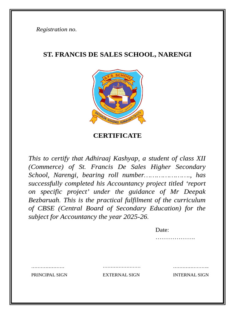 Certificate BST | PDF