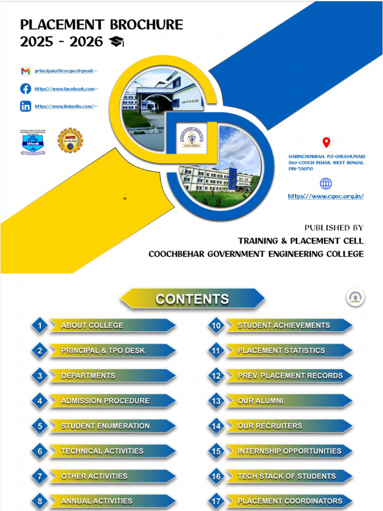 Placement Brochure 2025-26 | PDF
