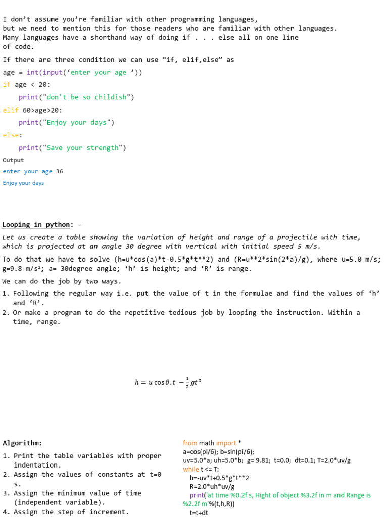 Python Class 4 List | PDF | Software Engineering | Computer Programming