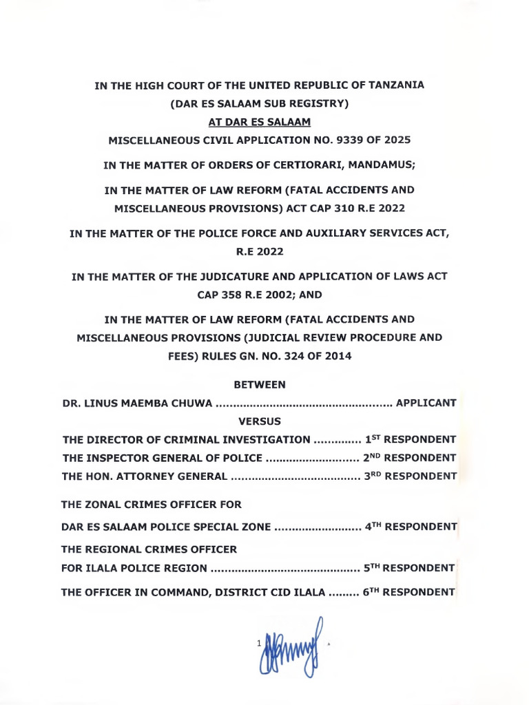 Time Limits For Application of Leave For Filing Judicial Review) | PDF ...