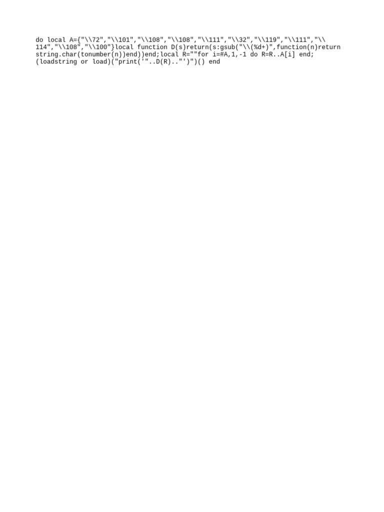 Hello World Test | PDF