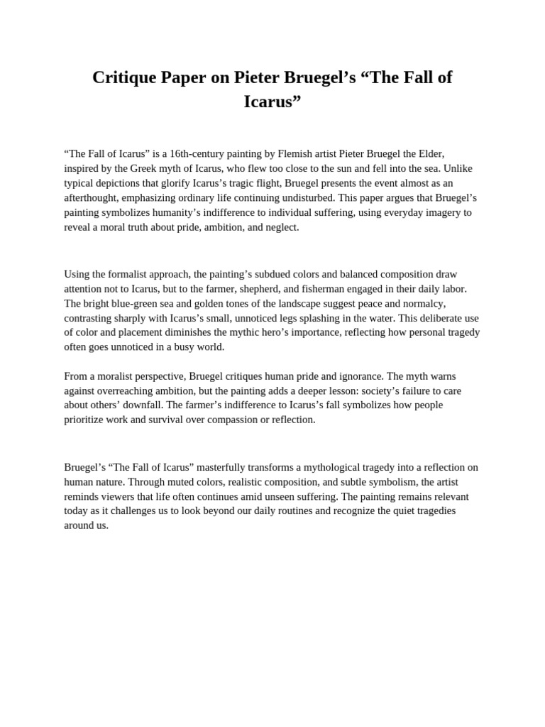 Critique Paper Aira | PDF