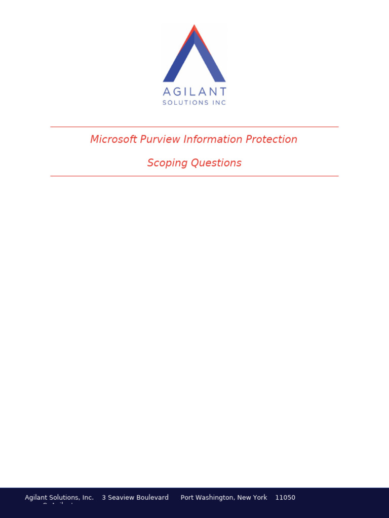 MPIP Questionnaire Responses For AIP Deployment | PDF | Computer ...