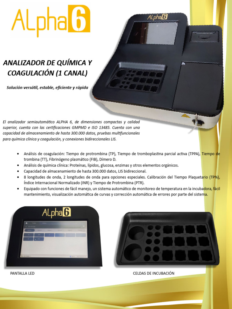 Alpha 6 | PDF | Coagulación
