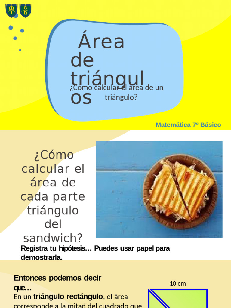 Área de Triángulosfgjfhjfhjfhjjfhjgjgjhghj | PDF | Triángulo ...