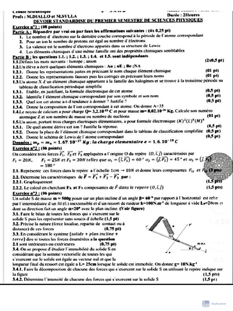 Exercice de PC | PDF