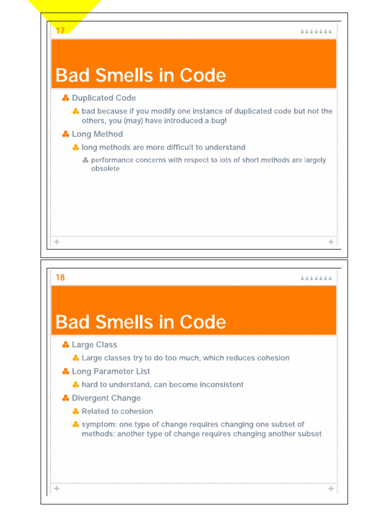 2 Code-Smells | PDF