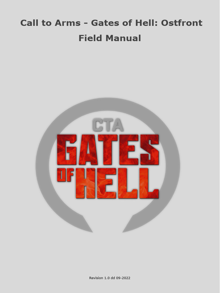 CtA - GoH Game Manual 1.0 | PDF | Menu (Computing) | Microsoft Windows