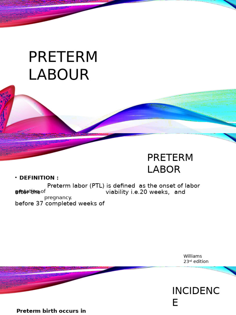 Understanding Preterm Labor Causes and Risks | PDF | Preterm Birth ...
