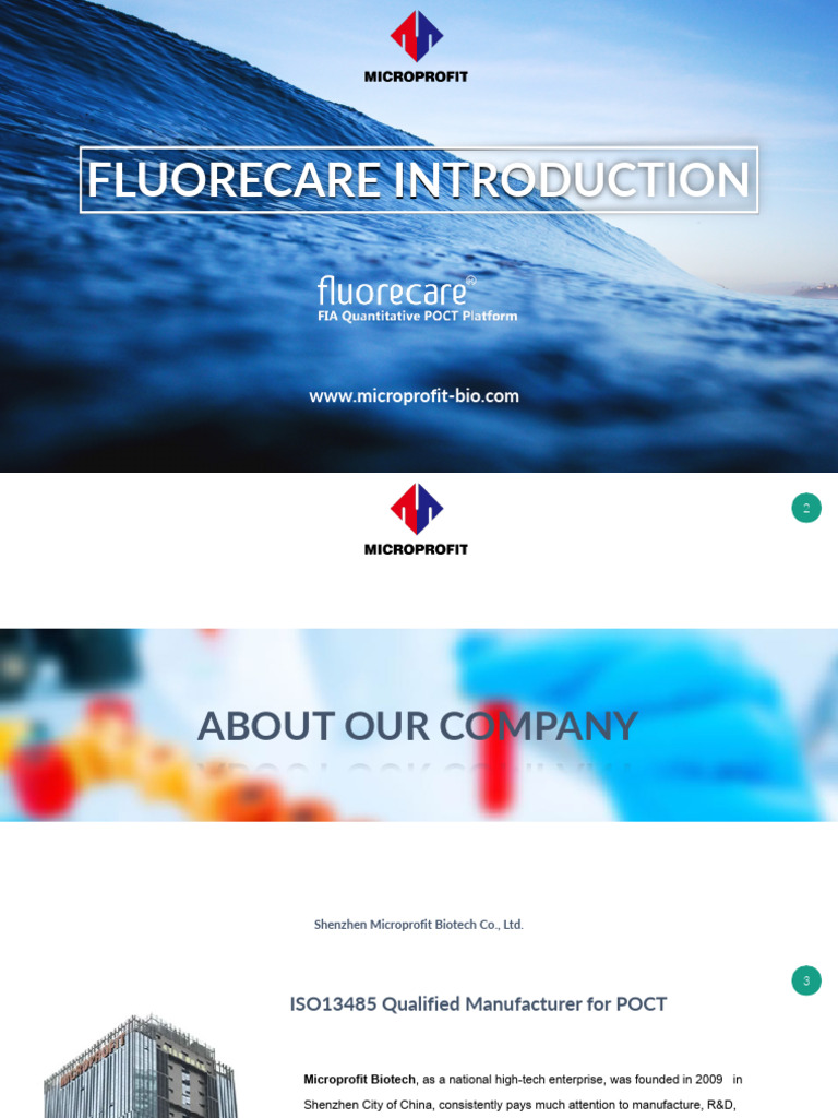 Fluorecare: Advanced POCT Solutions | PDF | Biomarker | Endocrine System
