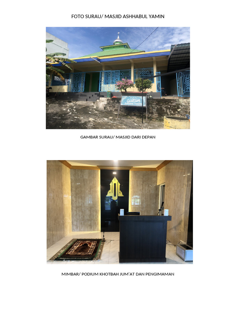 GAMBAR SURAU | PDF
