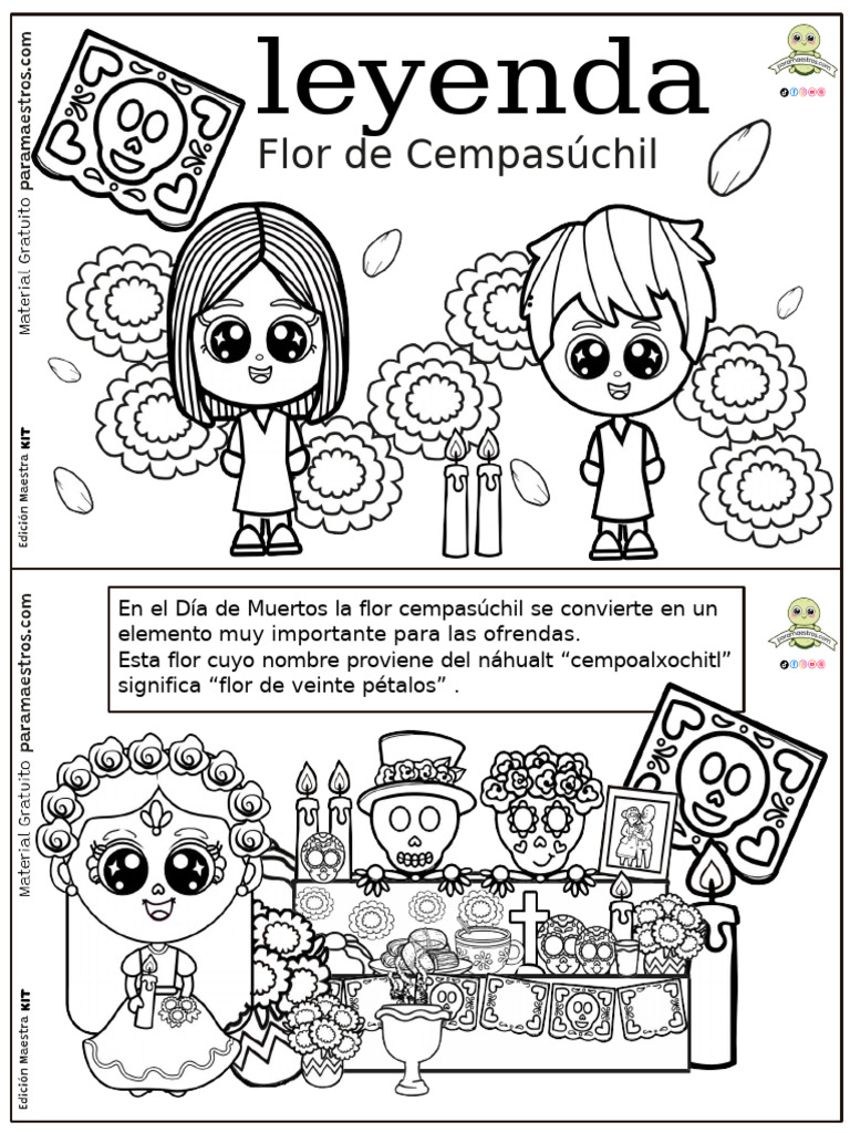 Leyenda de la Flor Cempasúchil | PDF