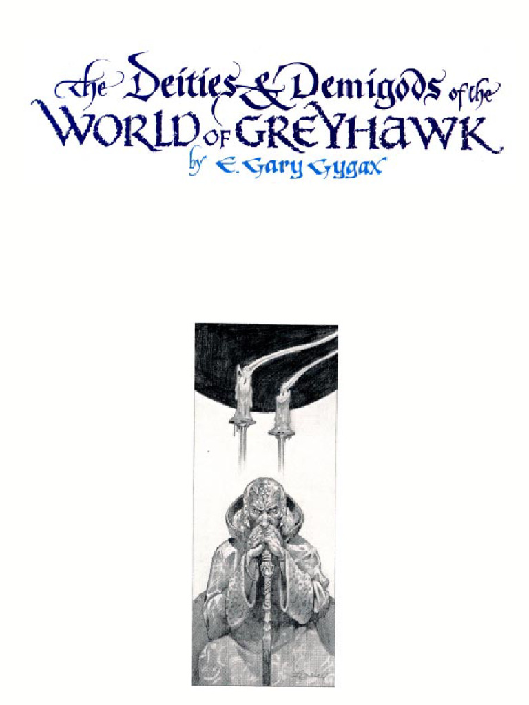 Boccob and Zagyg: Deities of Magic | PDF | Magician (Fantasy) | Gary ...