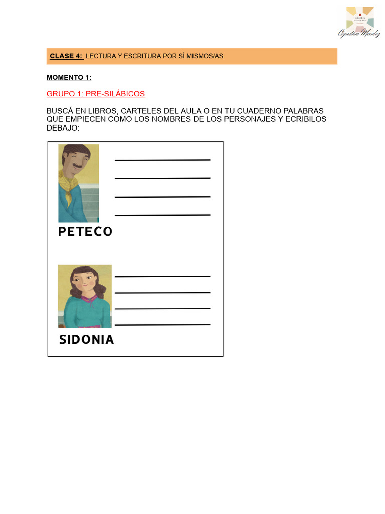 Actividades de Lectura y Escritura | PDF