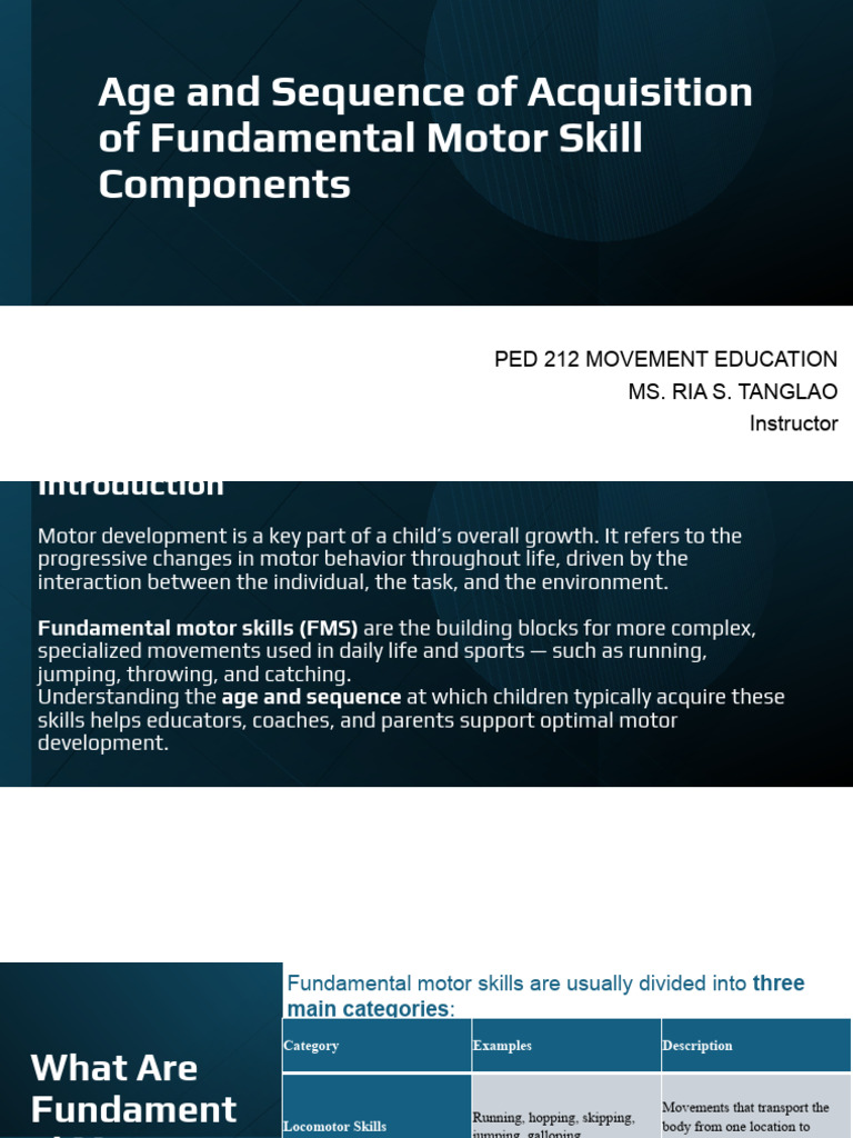 Ped-212-Movement-Education Powerpoint Presentation | PDF | Animal ...