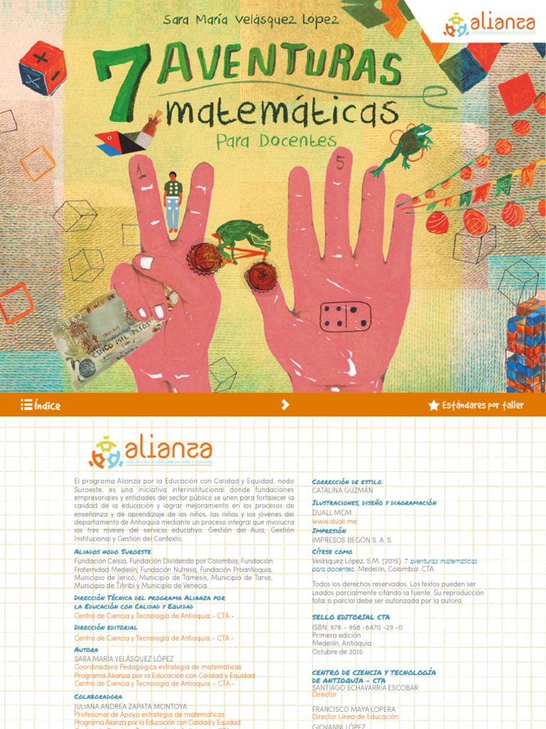Siete Aventuras Matematicas | PDF | Sustracción | Enseñando