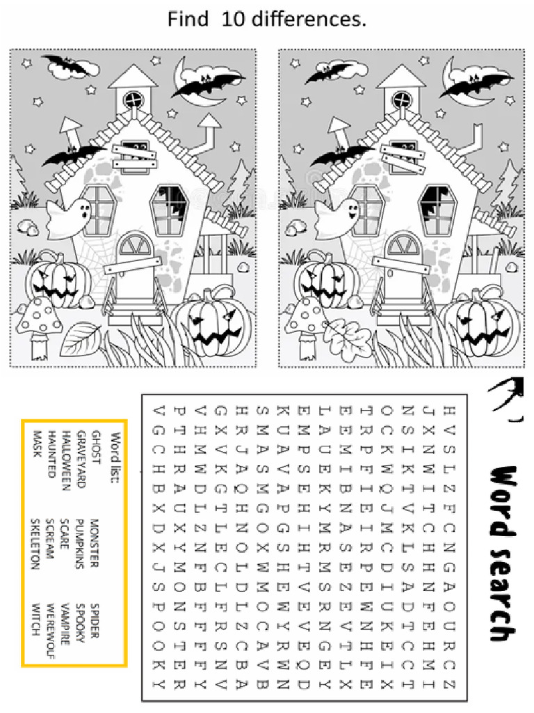 Halloween Activities - Roll A Story | PDF