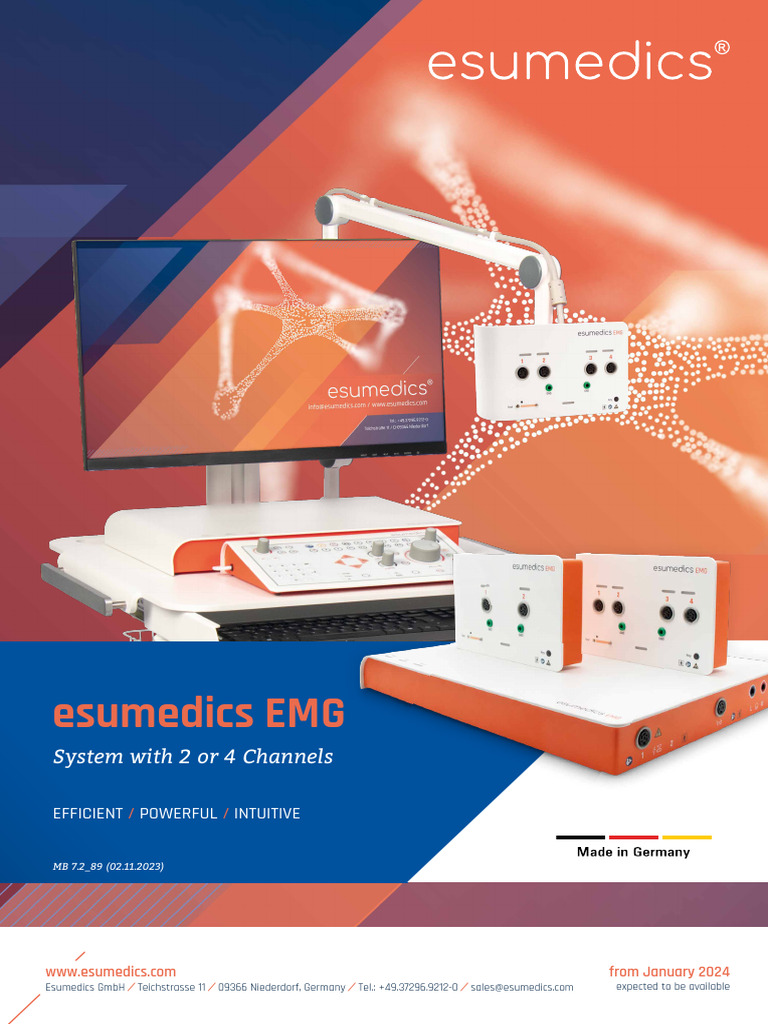 Esumedics EMG System Overview | PDF | Electromyography | Usability