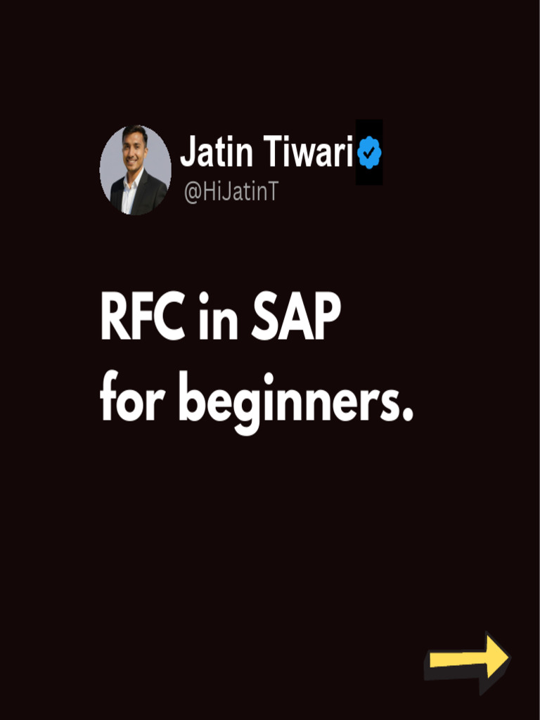 RFC (Remote Function Call) Connections in SAP | PDF | Computer Architecture | Network Protocols