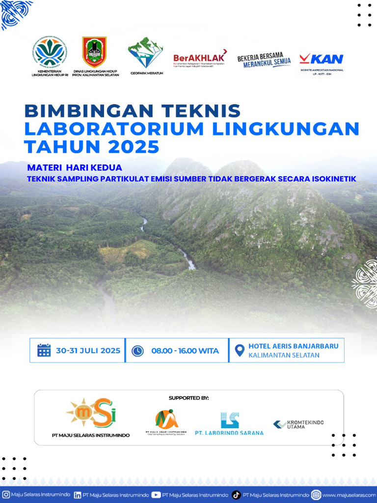 Teknik Sampling Isokinetik Emisi Cerobong | PDF