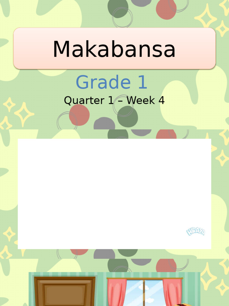 Makabansa q1 Week4 | PDF