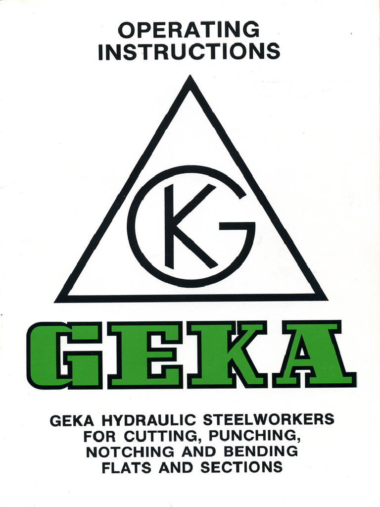 1st GEKA Manual | PDF