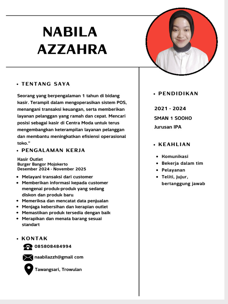 Putih Minimalis CV Kerja Start Up Teknologi Resume_20251123_181906_0000 ...