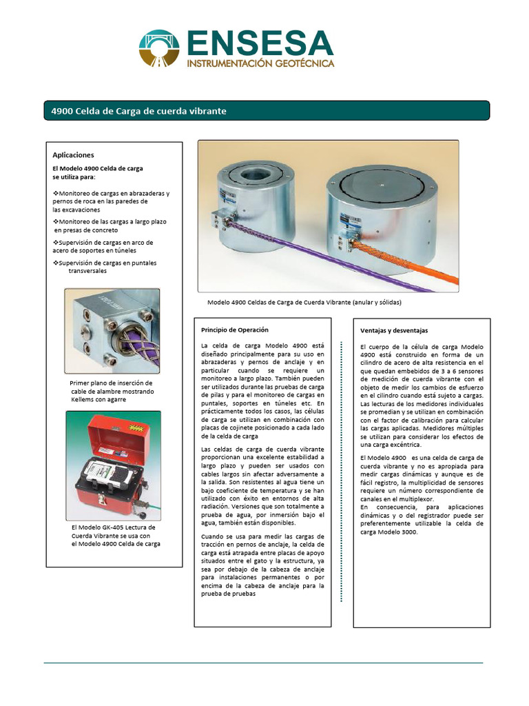 4900-Celda-de-Carga | PDF