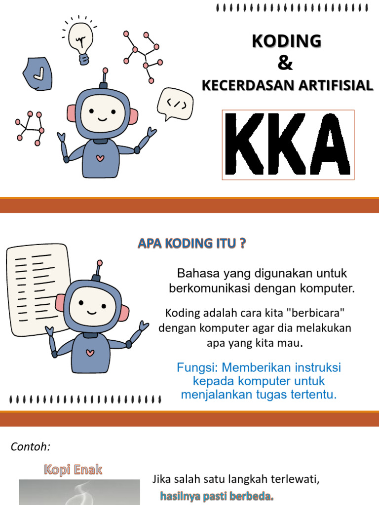 Koding dan Kecerdasan Artifisial dalam Pendidikan | PDF