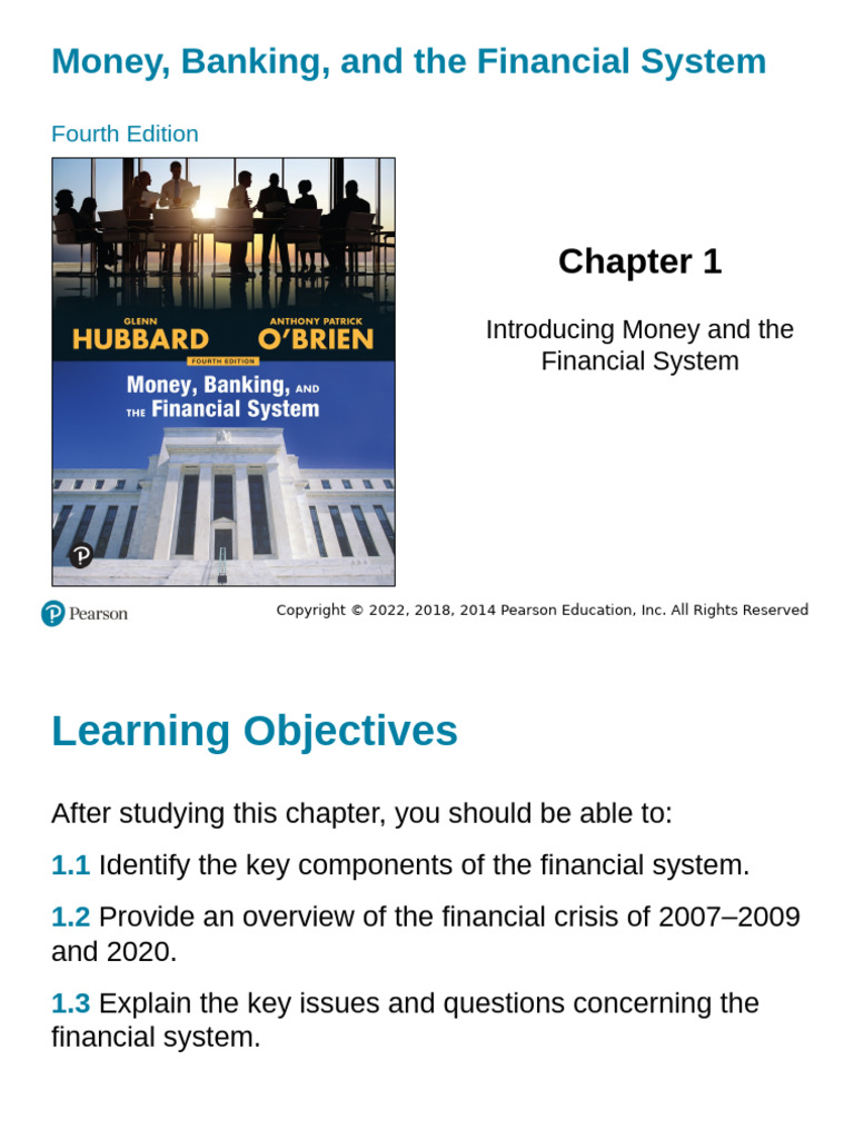 HO MB4 Ch01 Accessible | PDF | Securitization | Financial Markets
