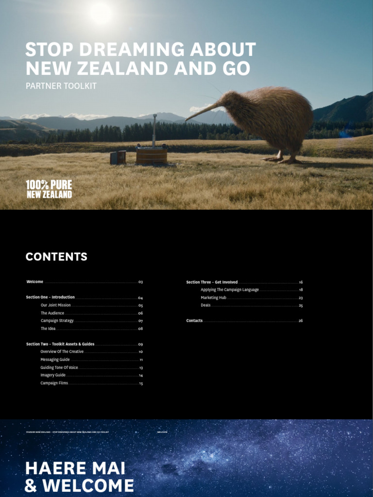 New Zealand Travel Campaign Toolkit | PDF | Advertising | Tourism