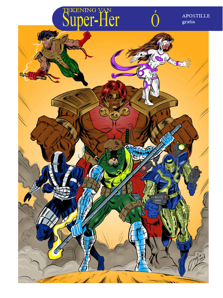 Gratis Handleiding Superhelden Tekenen 1 | PDF