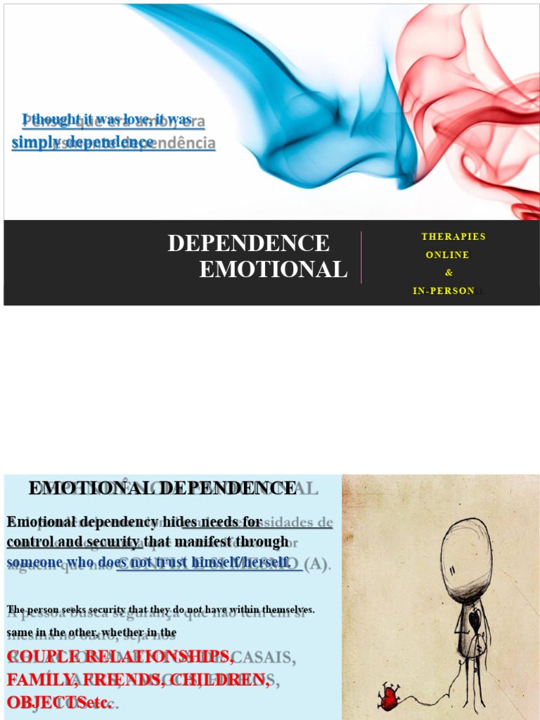 Understanding Emotional Dependency | PDF | Happiness | Anxiety