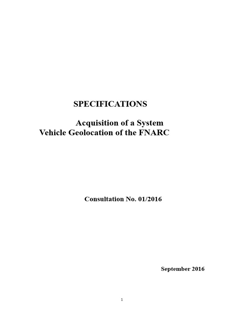 GPS Tracking Specifications | PDF | Guarantee | Specification ...