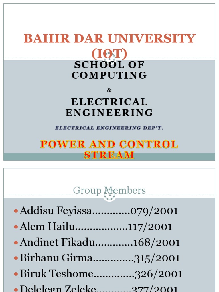 Bahir Dar University | Download Free PDF | Coal | Natural Gas